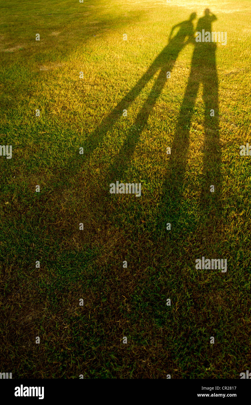 shadow of couple for together concepts Stock Photo - Alamy