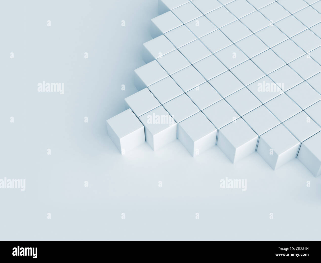 Abstract 3d cubes background Stock Photo - Alamy