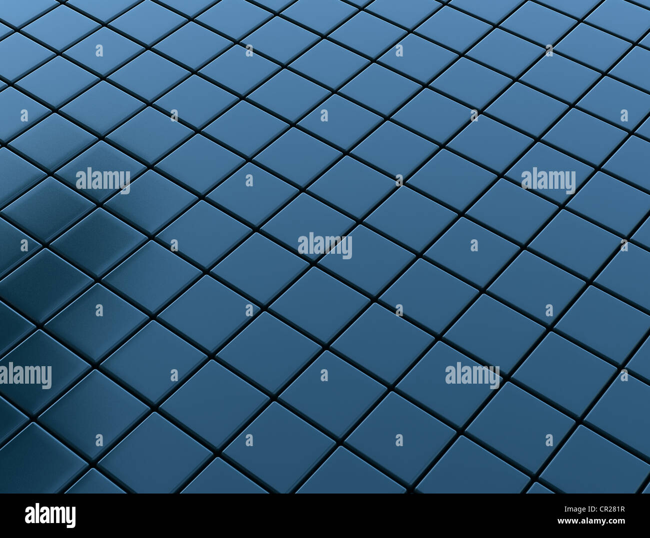 Dark blue metal tile background Stock Photo - Alamy