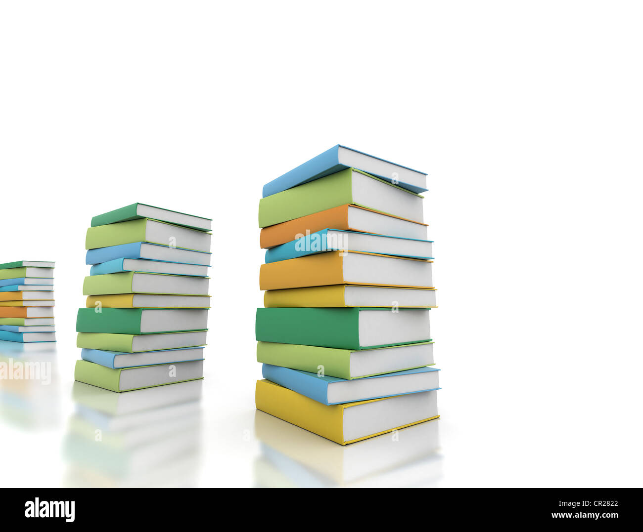 Stacks of books Stock Photo - Alamy