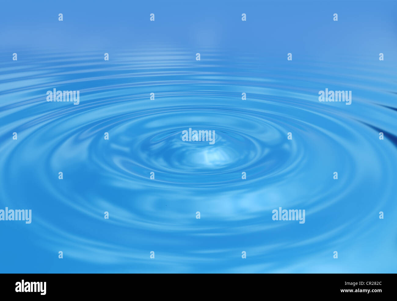 Water ripples sky reflection Stock Photo - Alamy