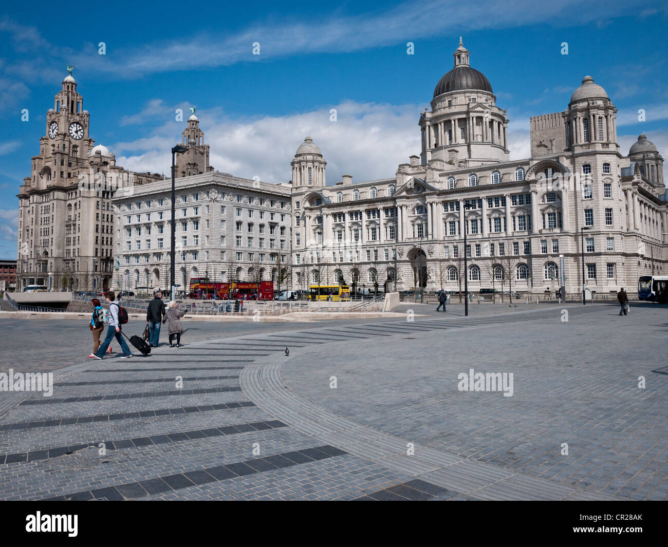 The Three Graces Liverpool Stock Photo - Alamy