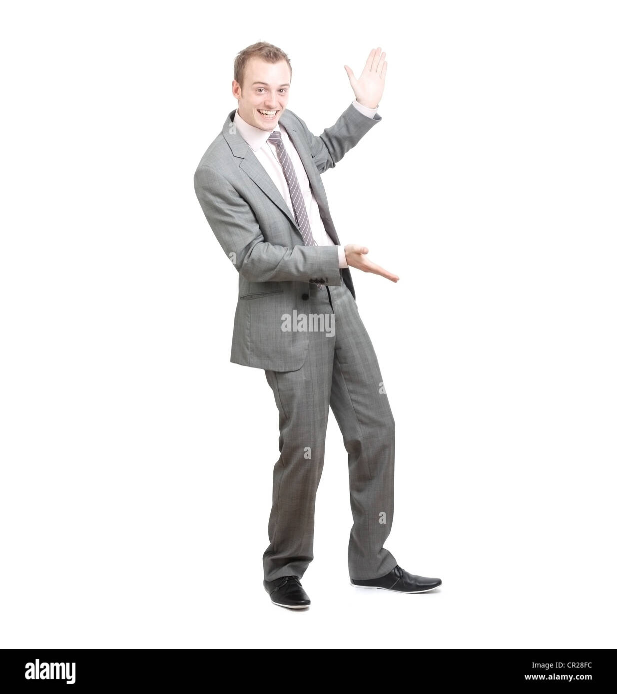 A business man presenting Stock Photo - Alamy A business man presenting Stock Photo - Alamy