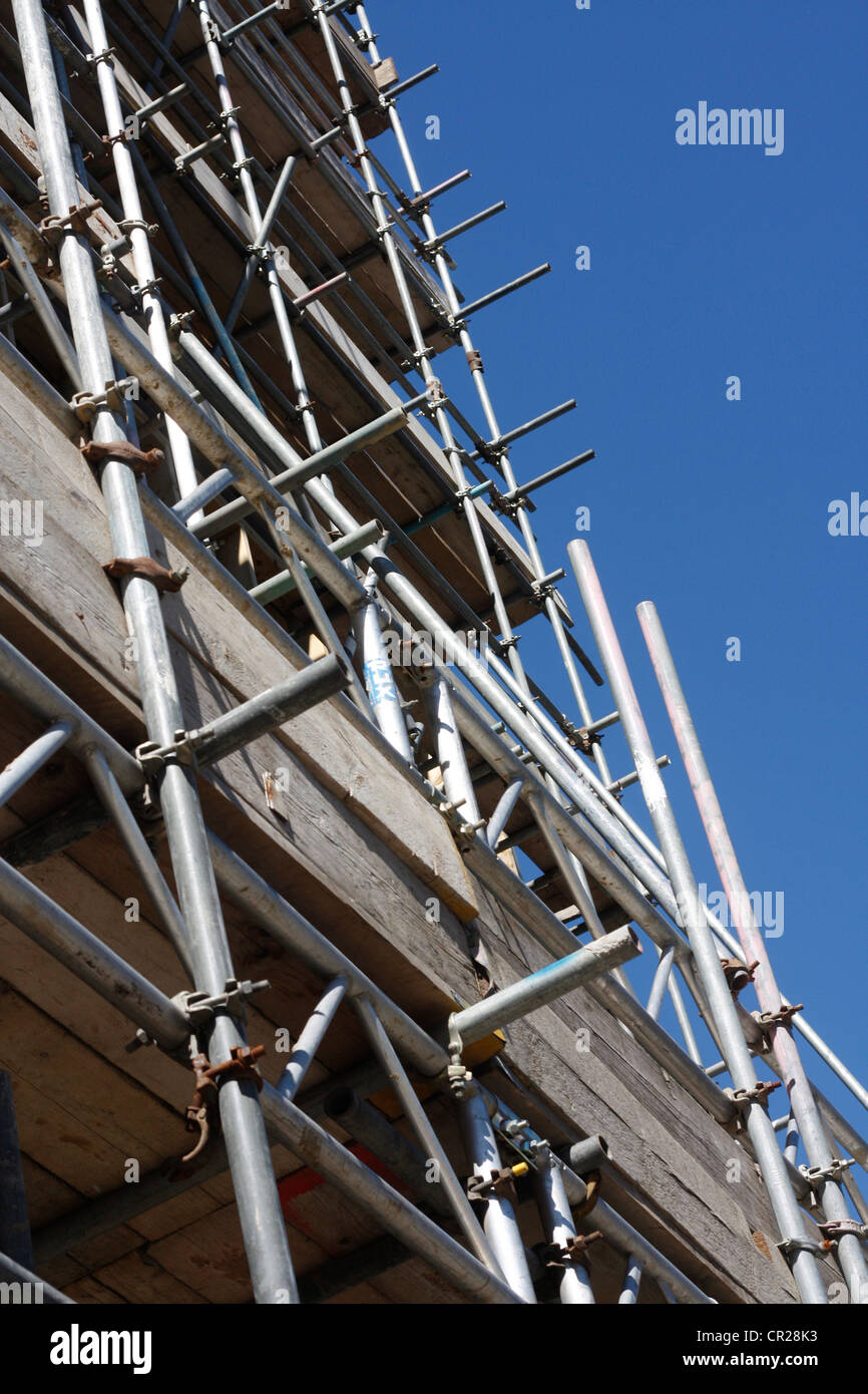 Construction site scaffolding building hi-res stock photography and ...