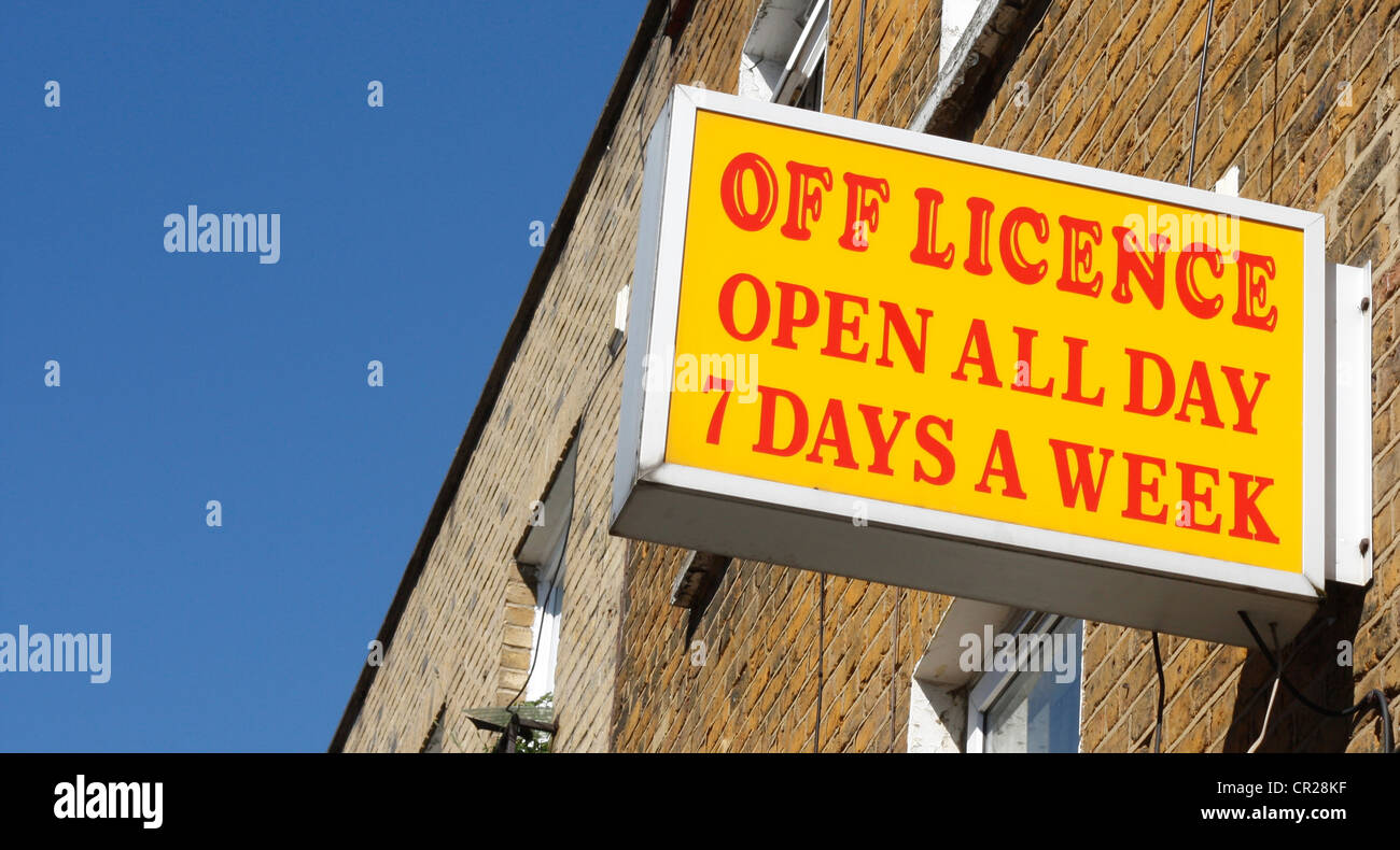 Off licence offlicence hi-res stock photography and images - Alamy