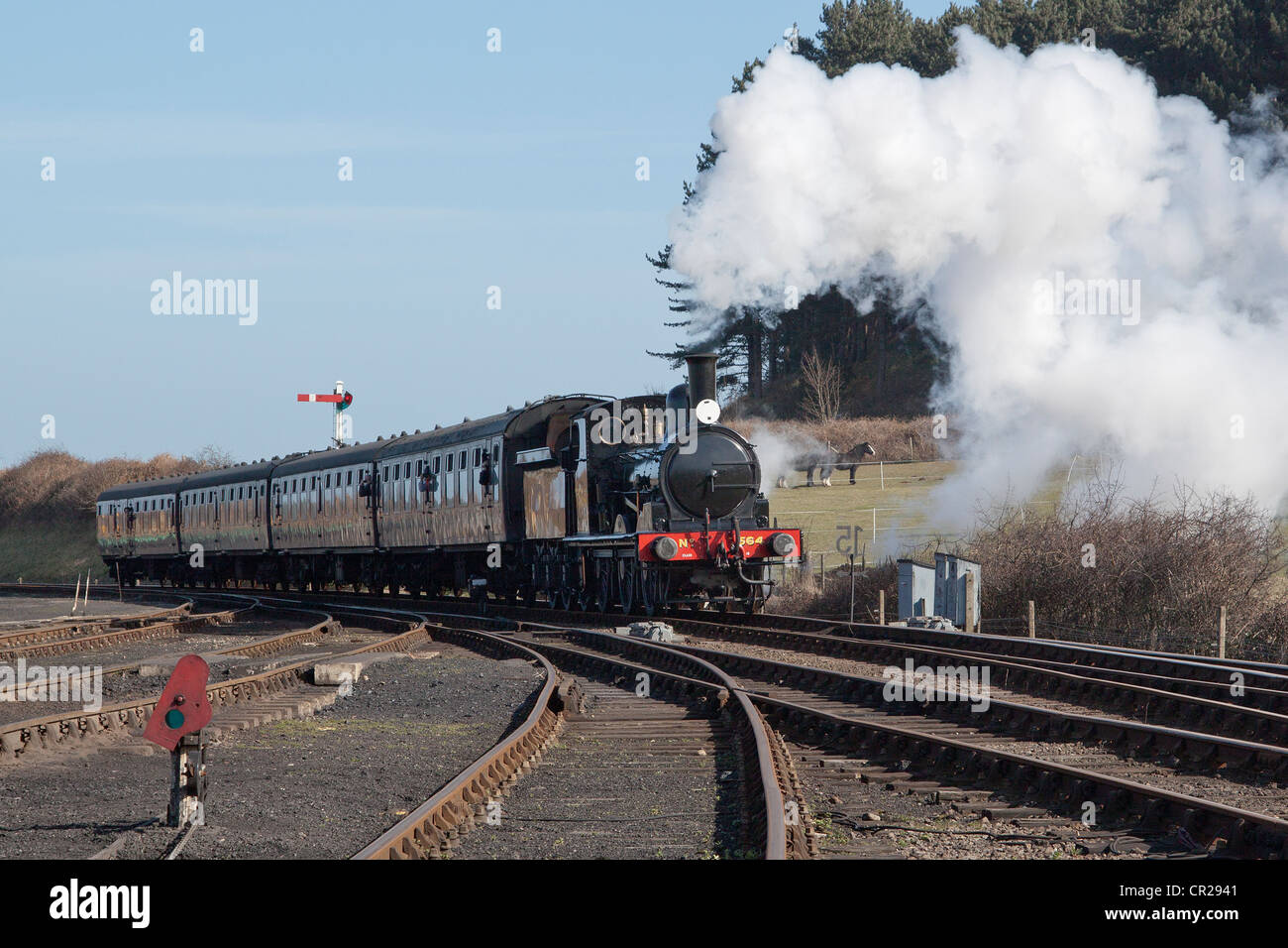 Steam train valves hi-res stock photography and images - Alamy