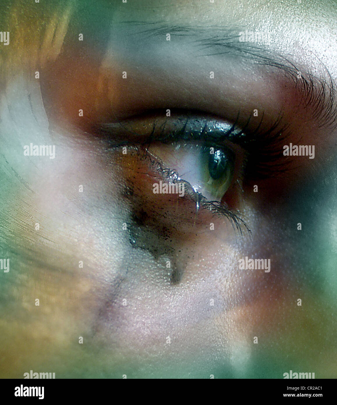 Open eye close-up Stock Photo - Alamy