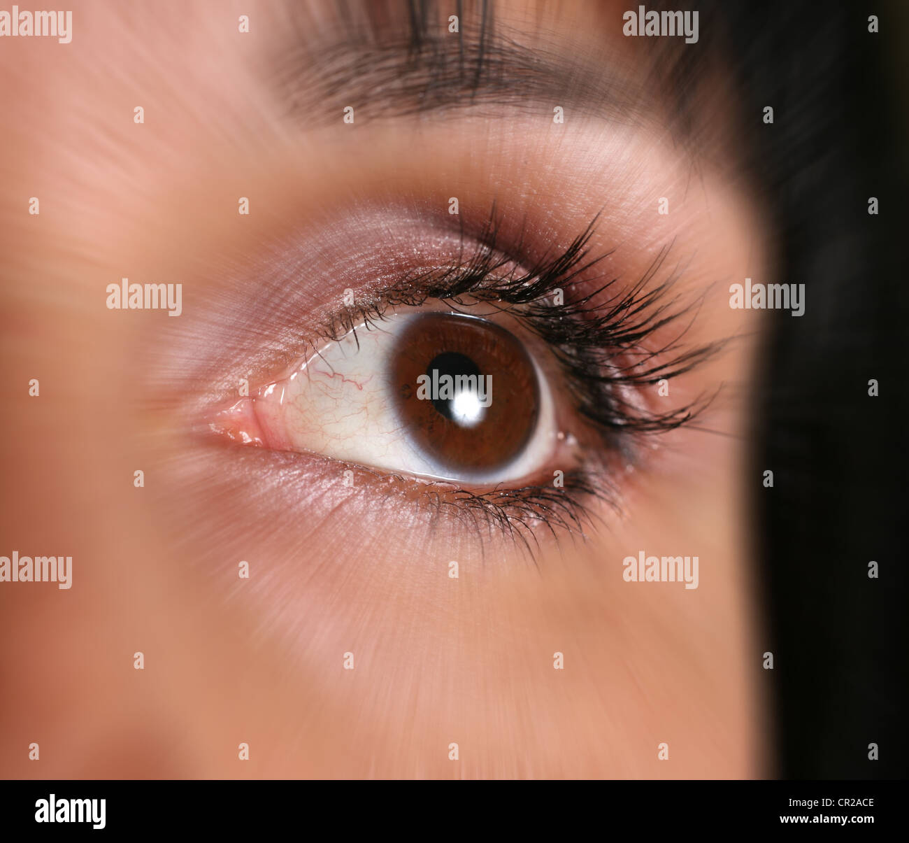 Open eye close-up Stock Photo - Alamy