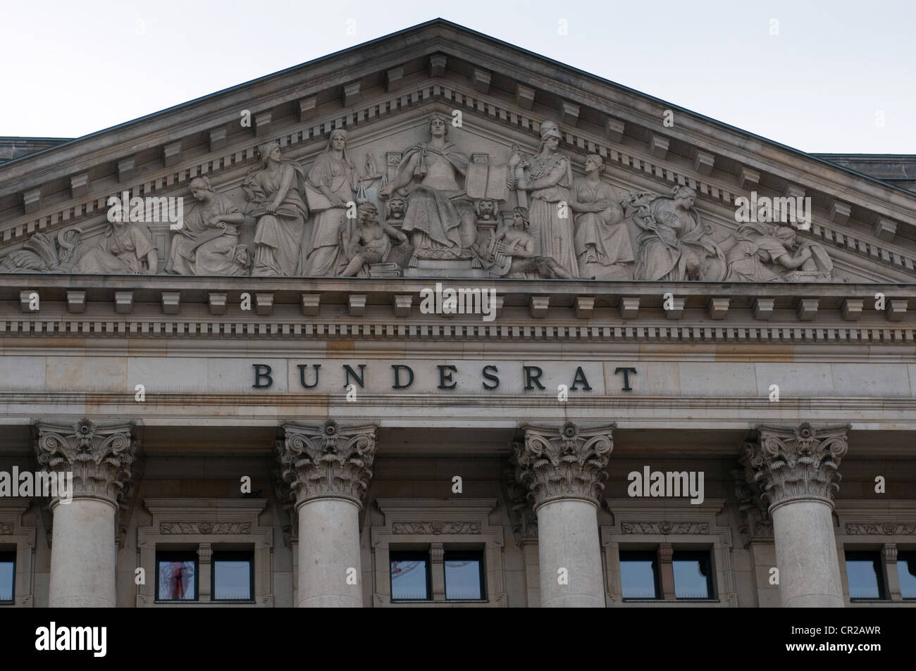 The German Federal Council - Bundesrat. Berlin Stock Photo - Alamy