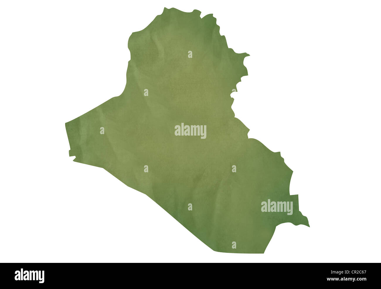 Iraq map hi-res stock photography and images - Alamy