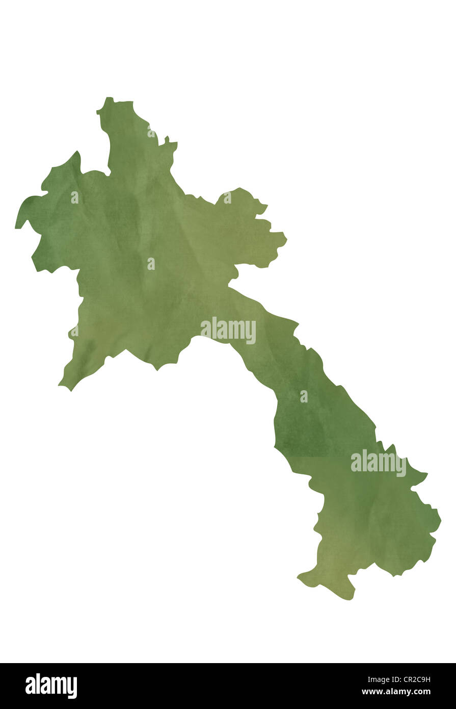 Map of laos hi-res stock photography and images - Alamy