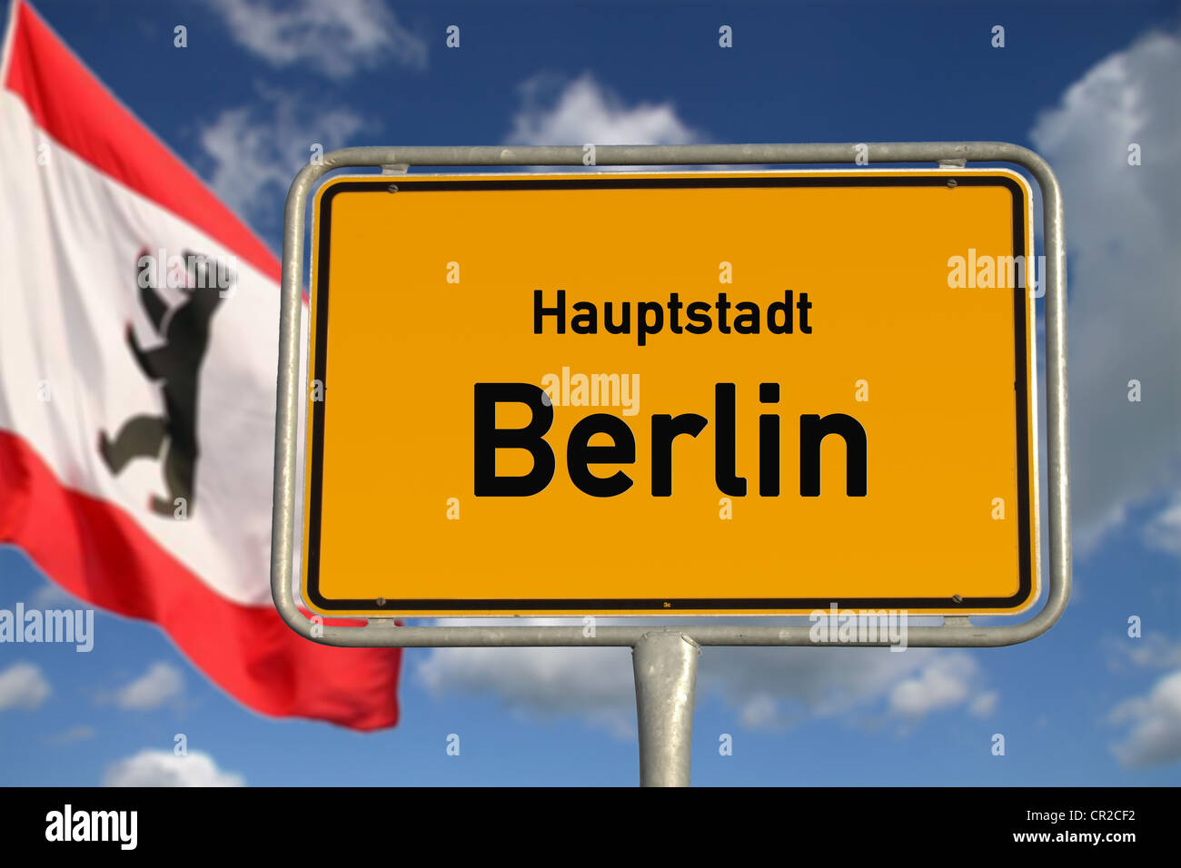 Berlin bear flag hi-res stock photography and images - Alamy