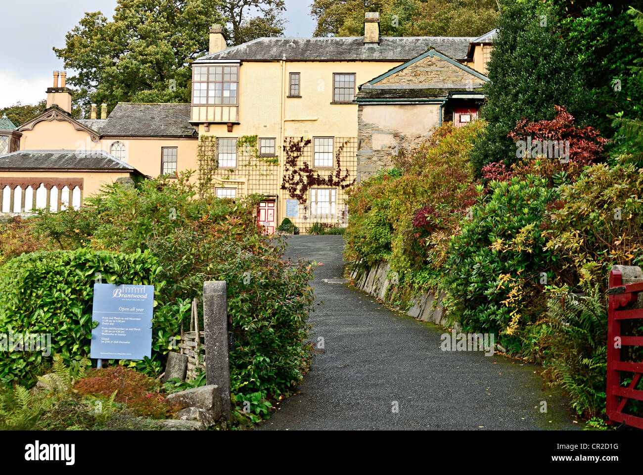 Brantwood house gardens hi-res stock photography and images - Alamy