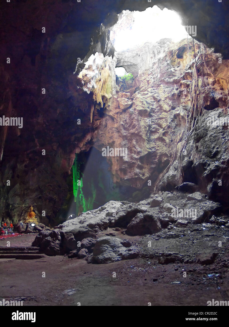 Innermost of Khao Luang Cave Stock Photo - Alamy