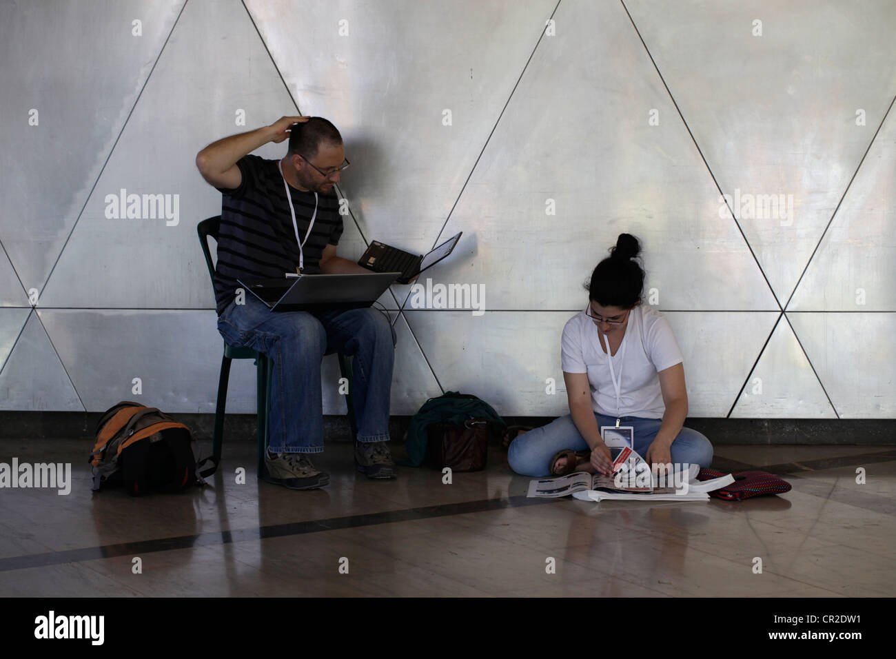Israeli students in Tel Aviv university Israel Stock Photo - Alamy
