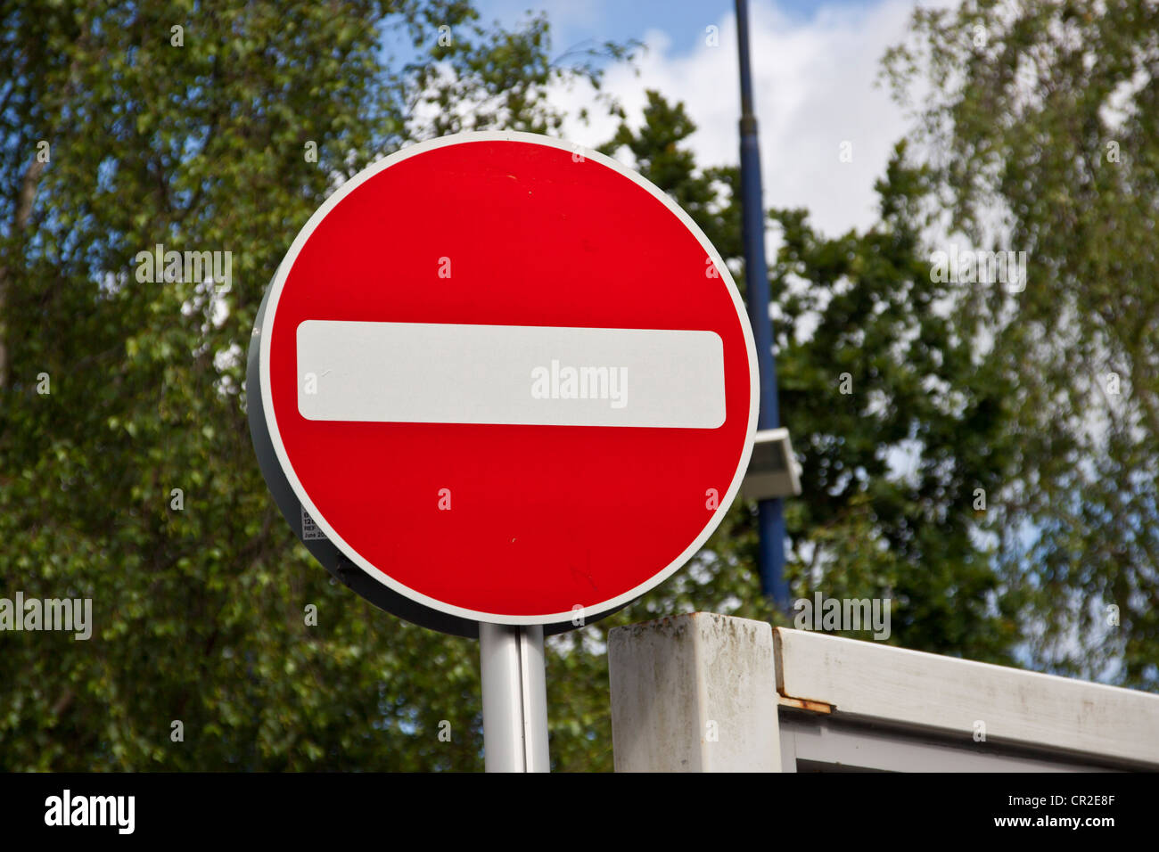No entry warning signs hi-res stock photography and images - Alamy
