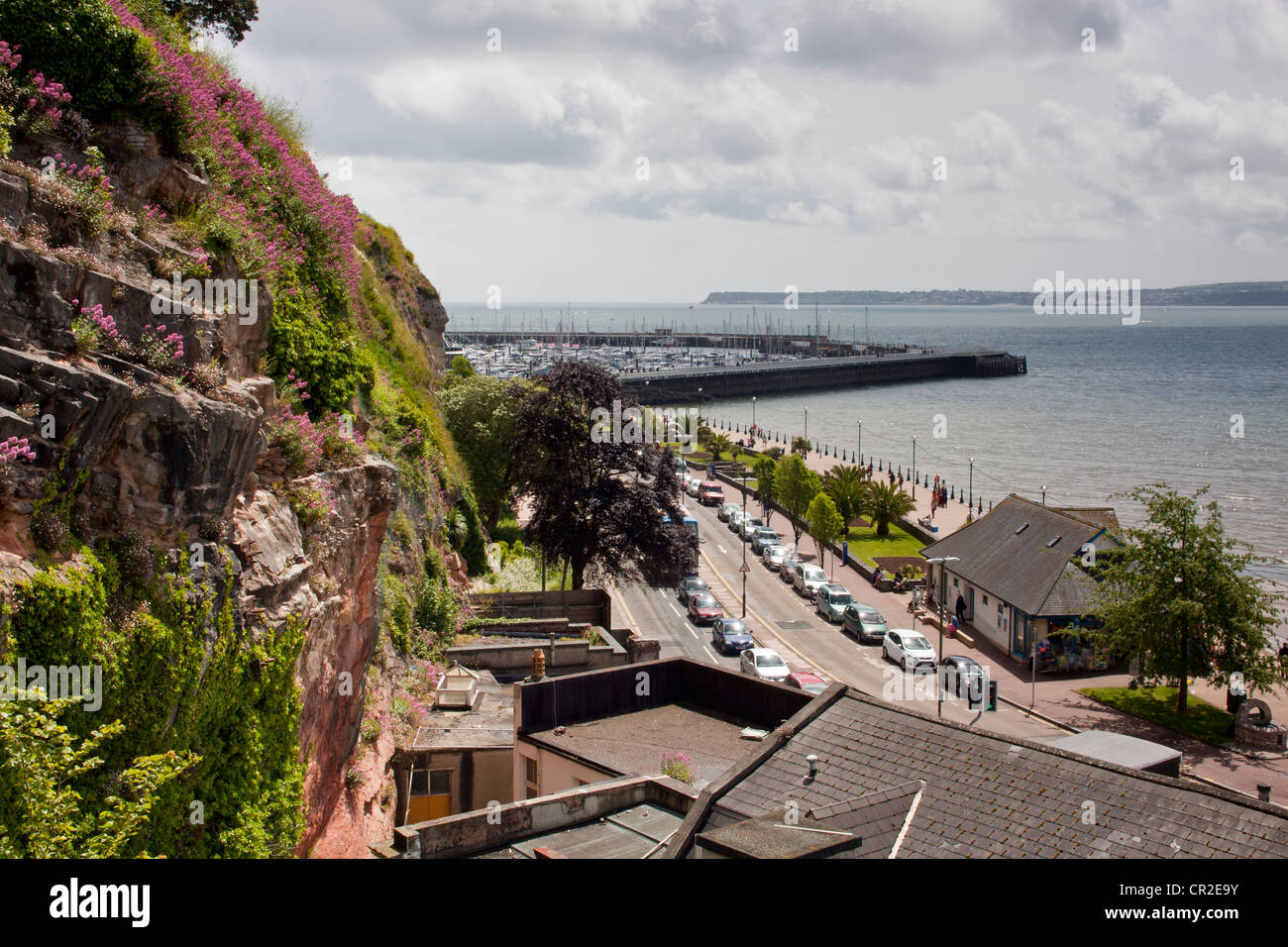 Torquay promenade sea front hi-res stock photography and images - Alamy