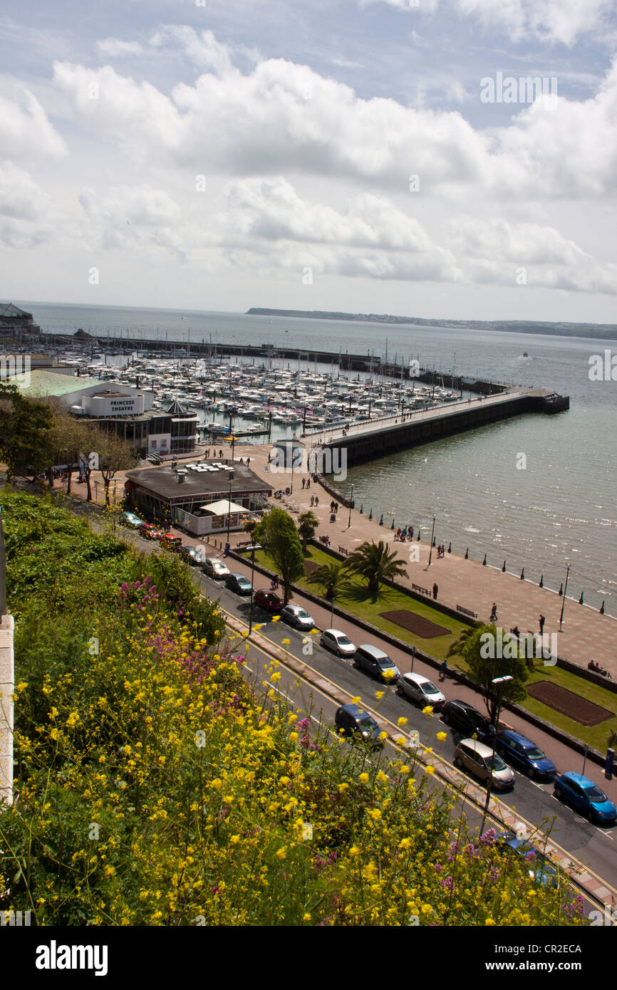 Torquay promenade sea front hi-res stock photography and images - Alamy