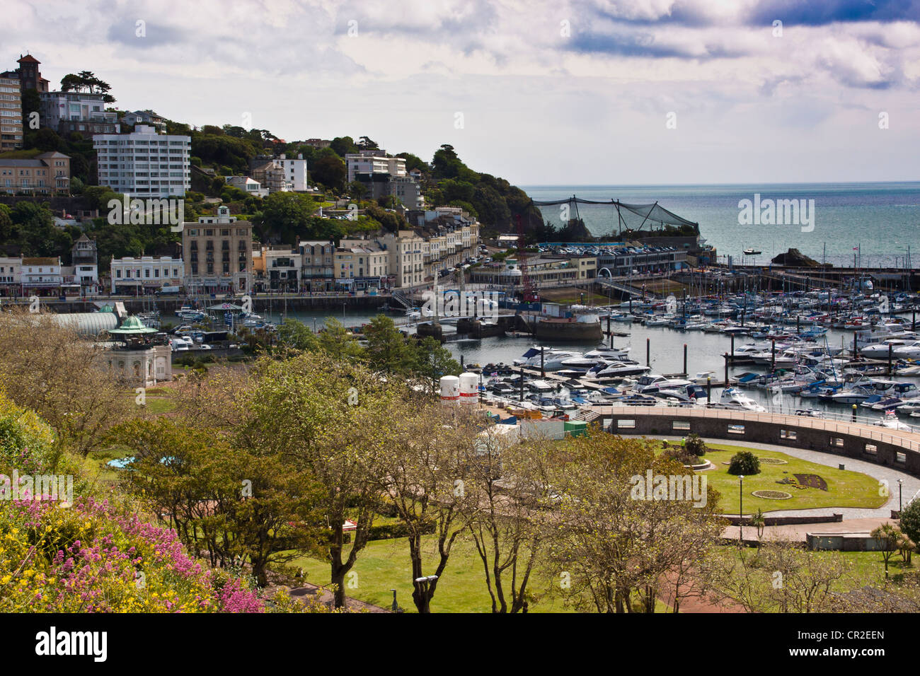 Torquay promenade sea front hi-res stock photography and images - Alamy