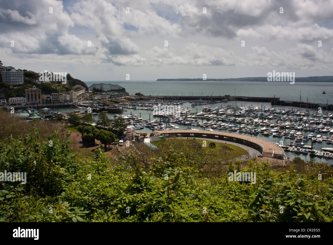 Torquay promenade sea front hi-res stock photography and images - Alamy