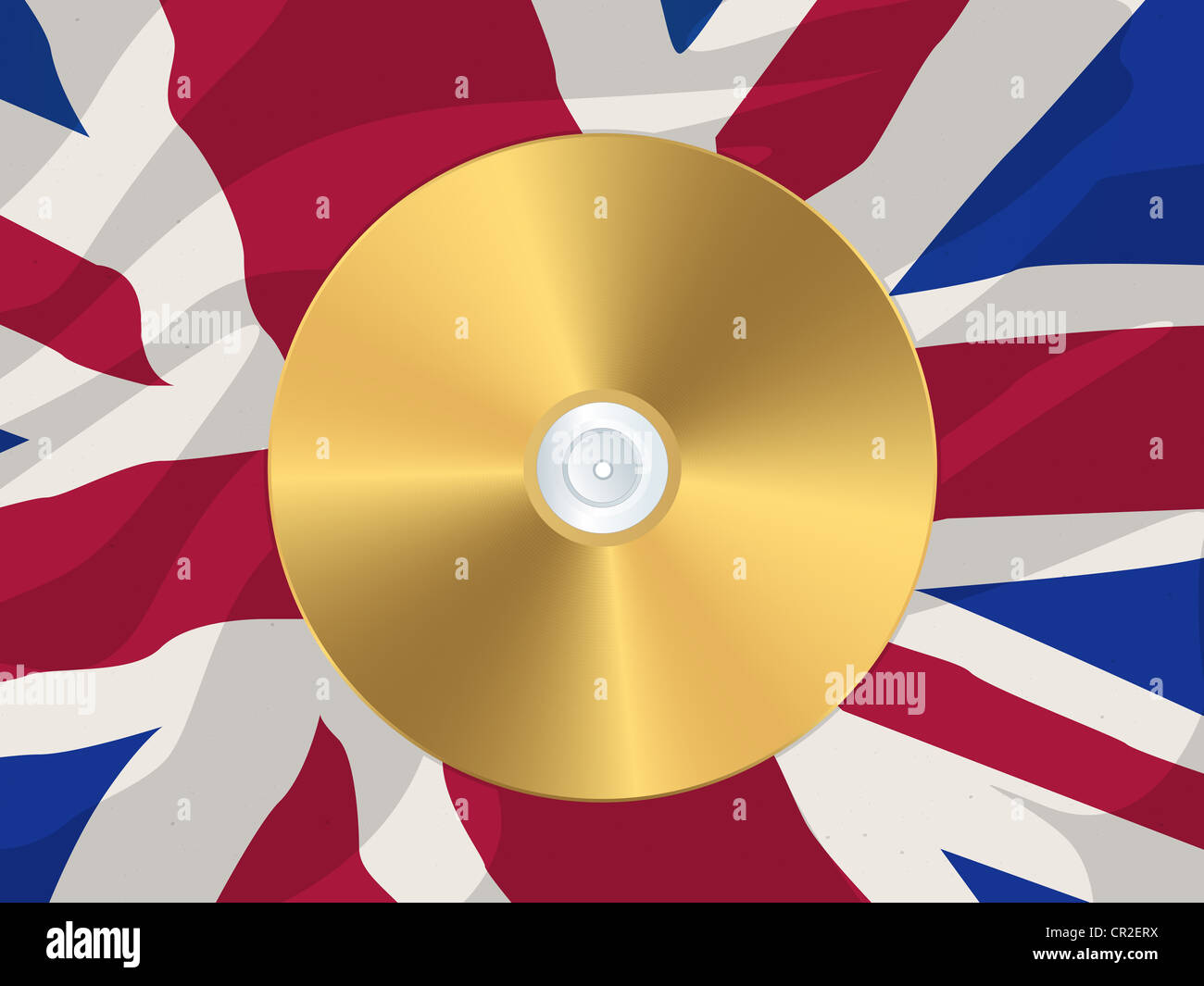 Golden disk hi-res stock photography and images - Alamy