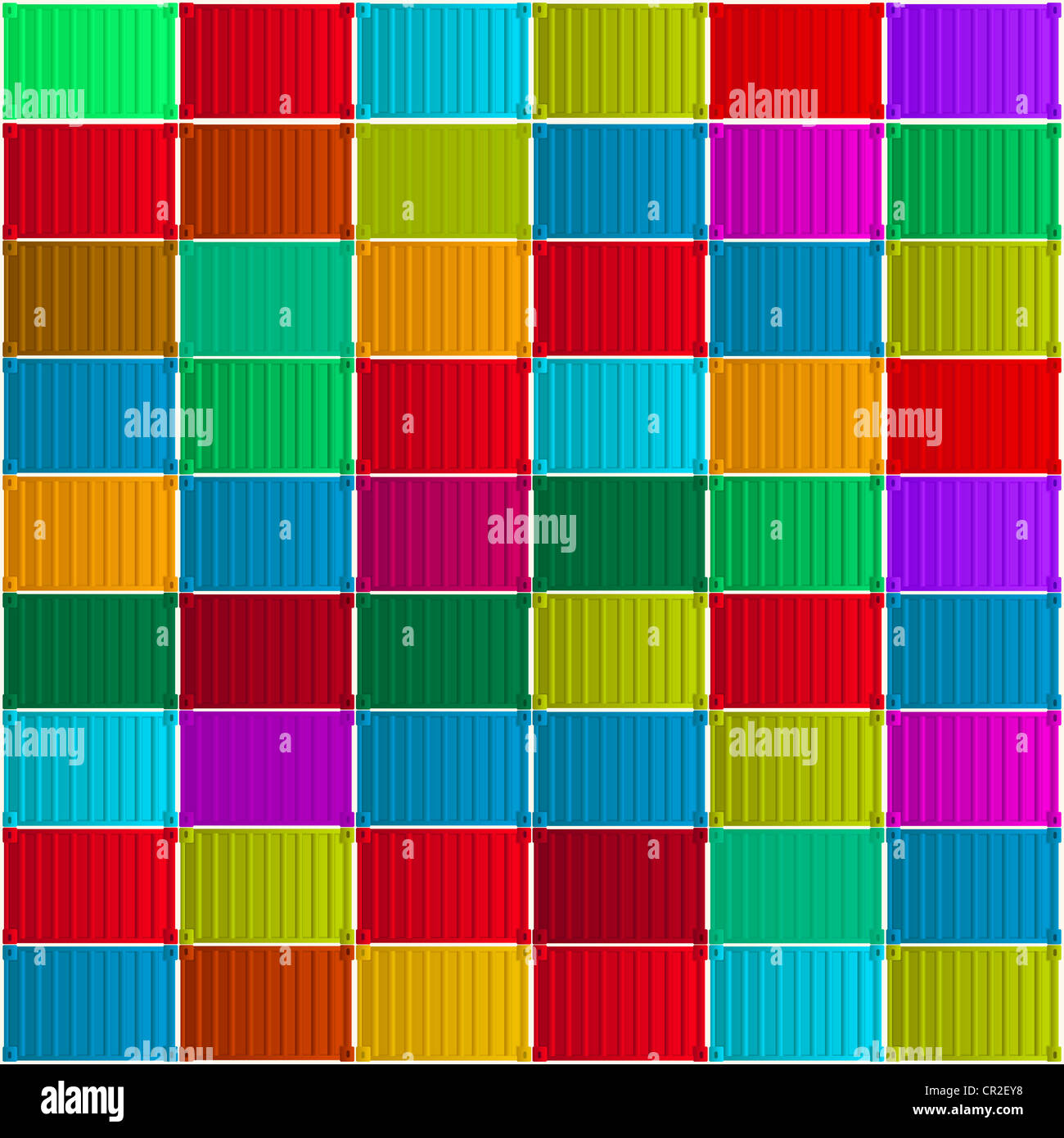 Shippment containers background, abstract art Stock Photo - Alamy