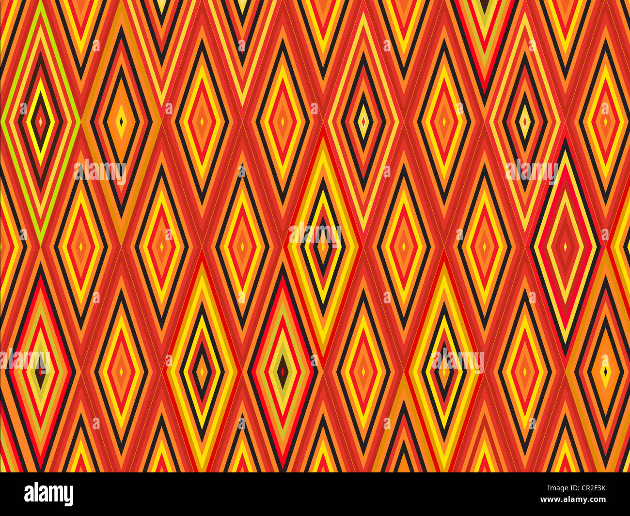Decorative pattern with colored rhomboid shapes Stock Photo - Alamy
