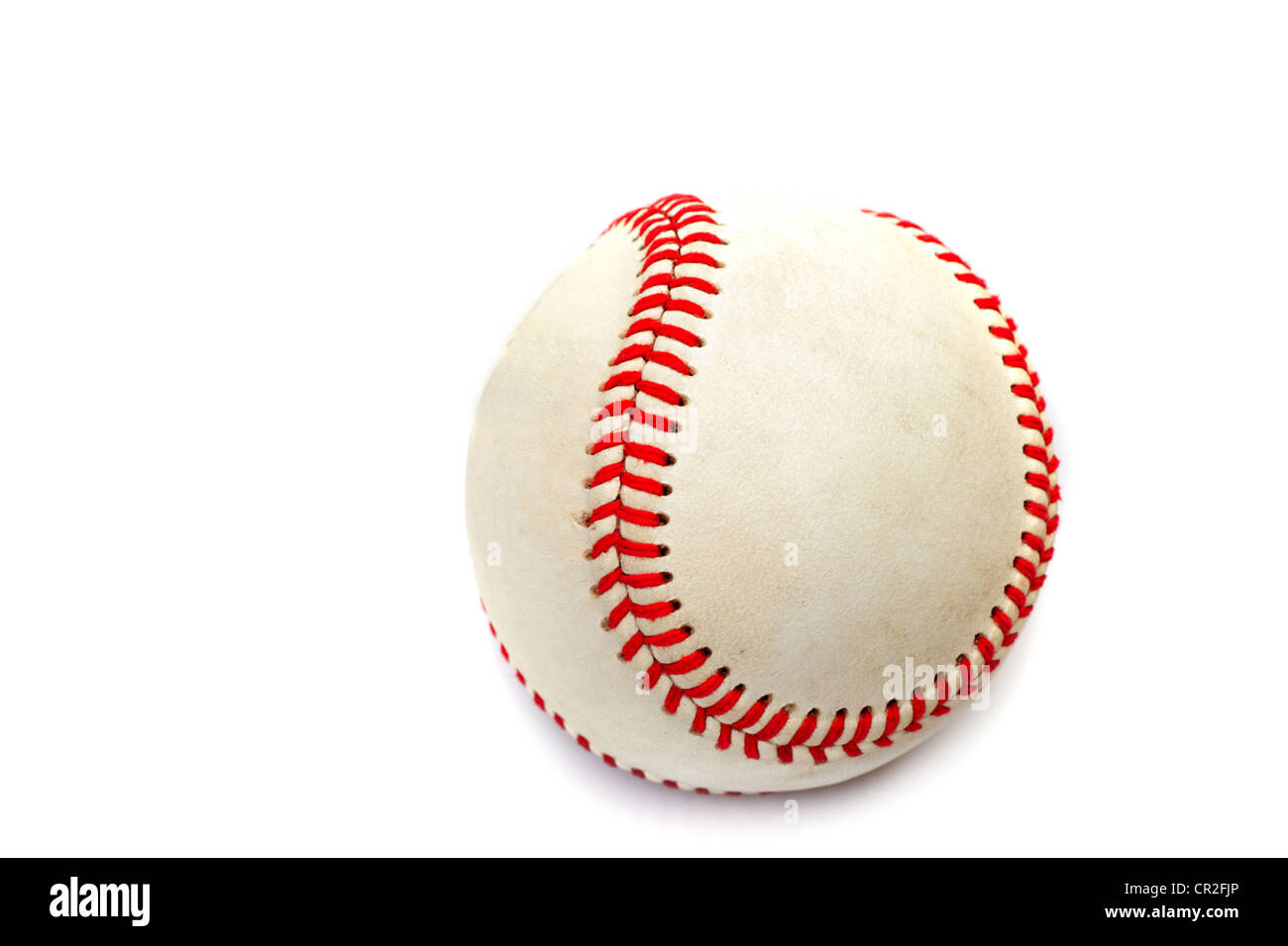 Baseball ball, photo on the white background Stock Photo - Alamy