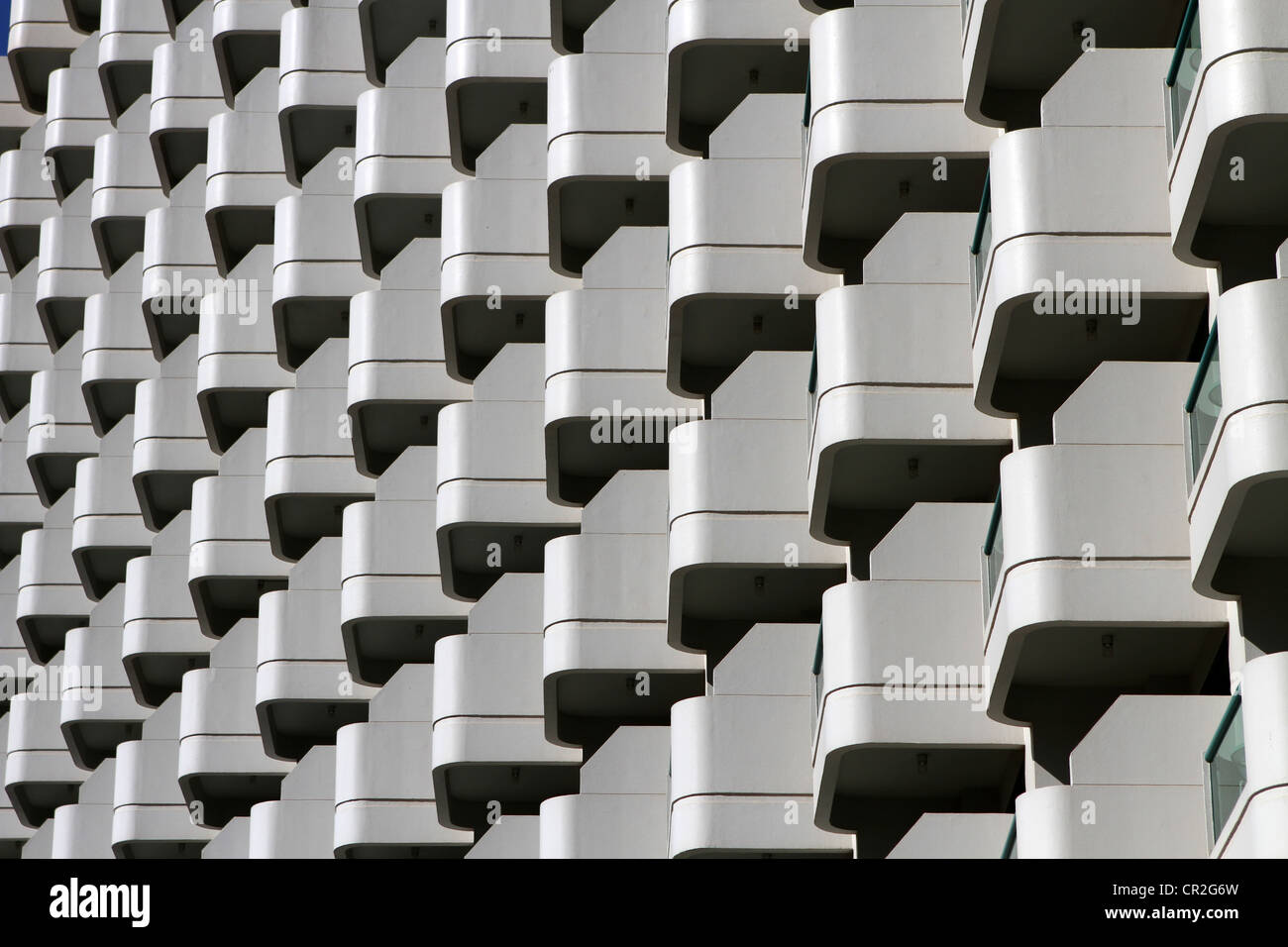Pattern on the exterior of a modern building Stock Photo - Alamy