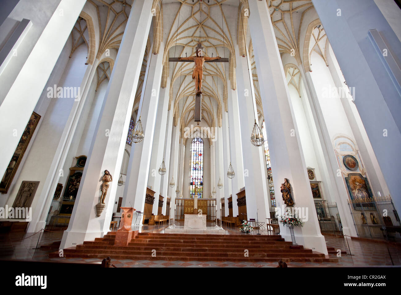 Interior frauenkirche in munich germany hi-res stock photography and ...