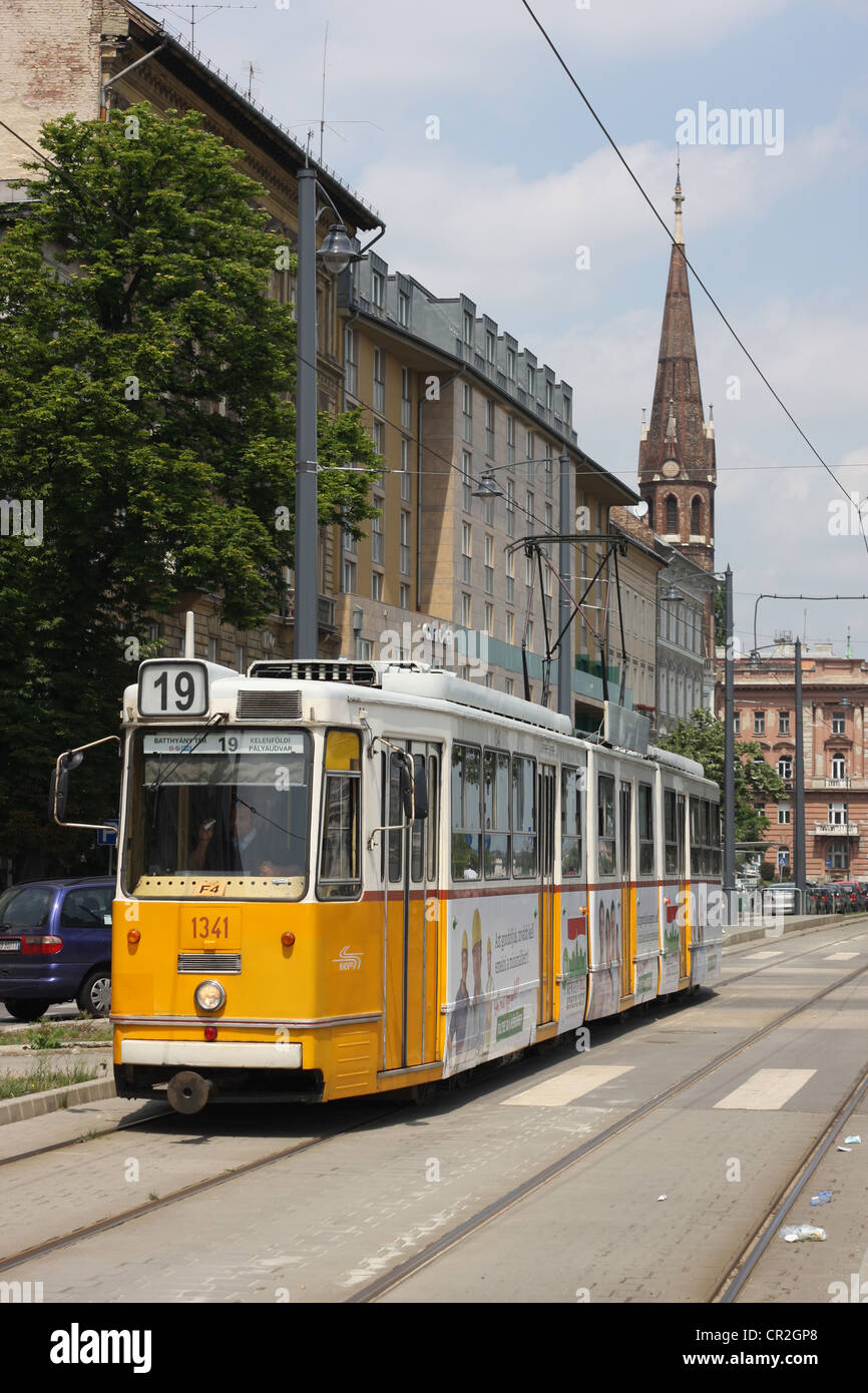 The Budapest tramway network (Hungarian: Budapest villamoshálózata ...