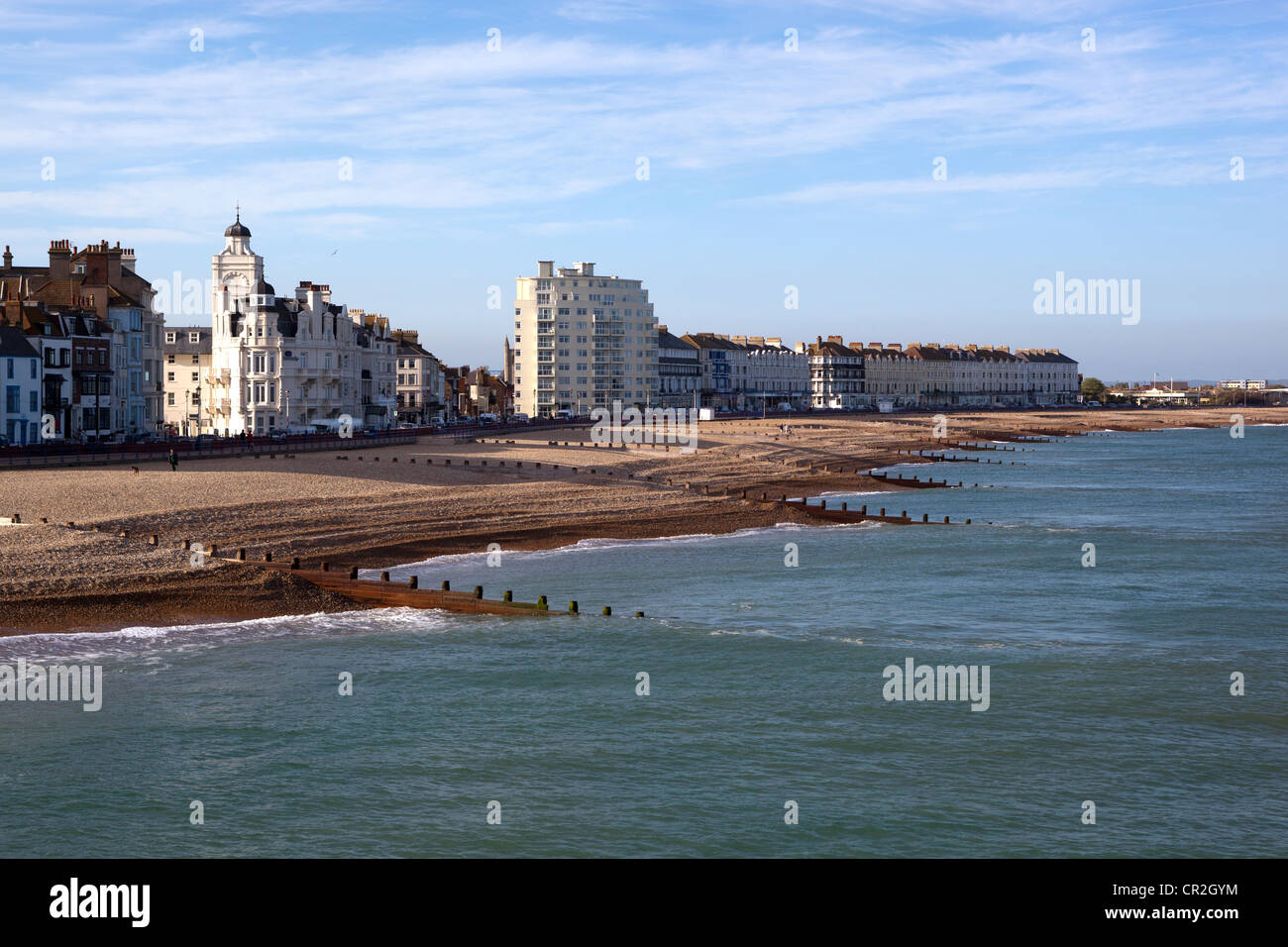 Seafront at Eastbourne Stock Photo - Alamy