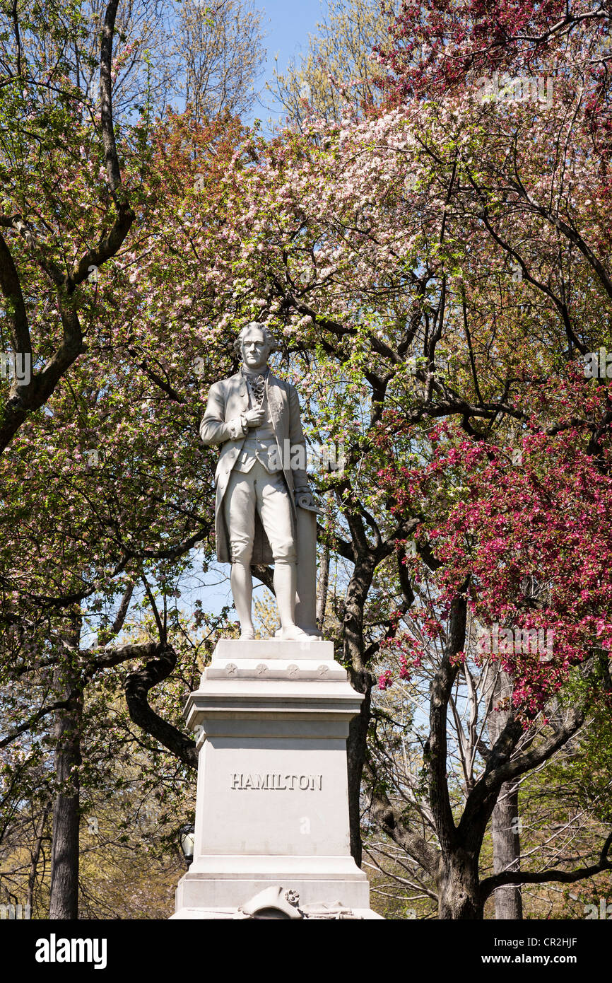 Granite Standing figure (over life-size) of Alexander Hamilton is a ...