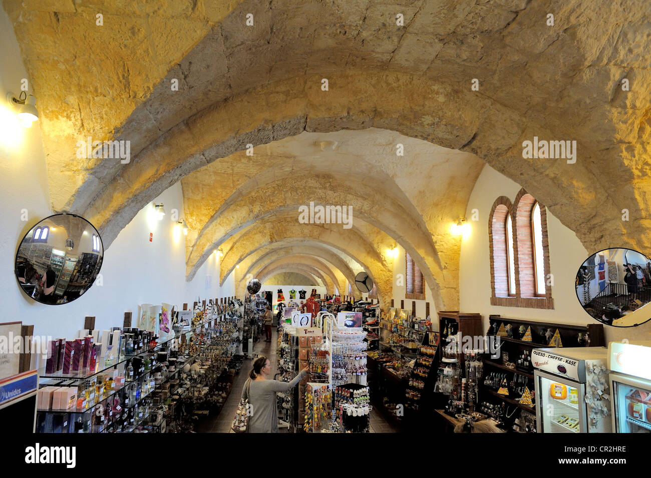 souvenir gift shop monte toro menorca spain Stock Photo - Alamy