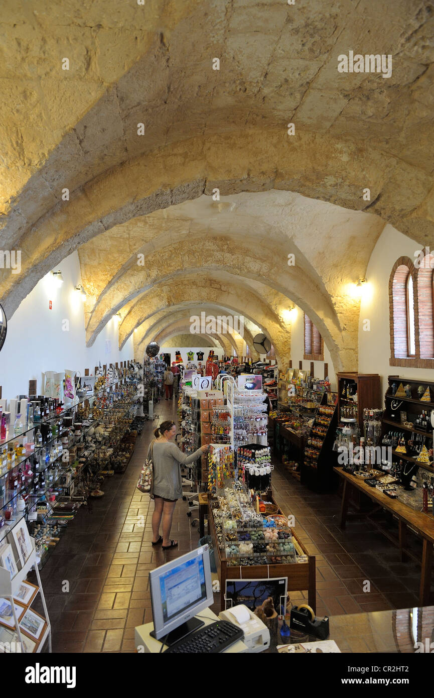 souvenir gift shop monte toro menorca spain Stock Photo - Alamy
