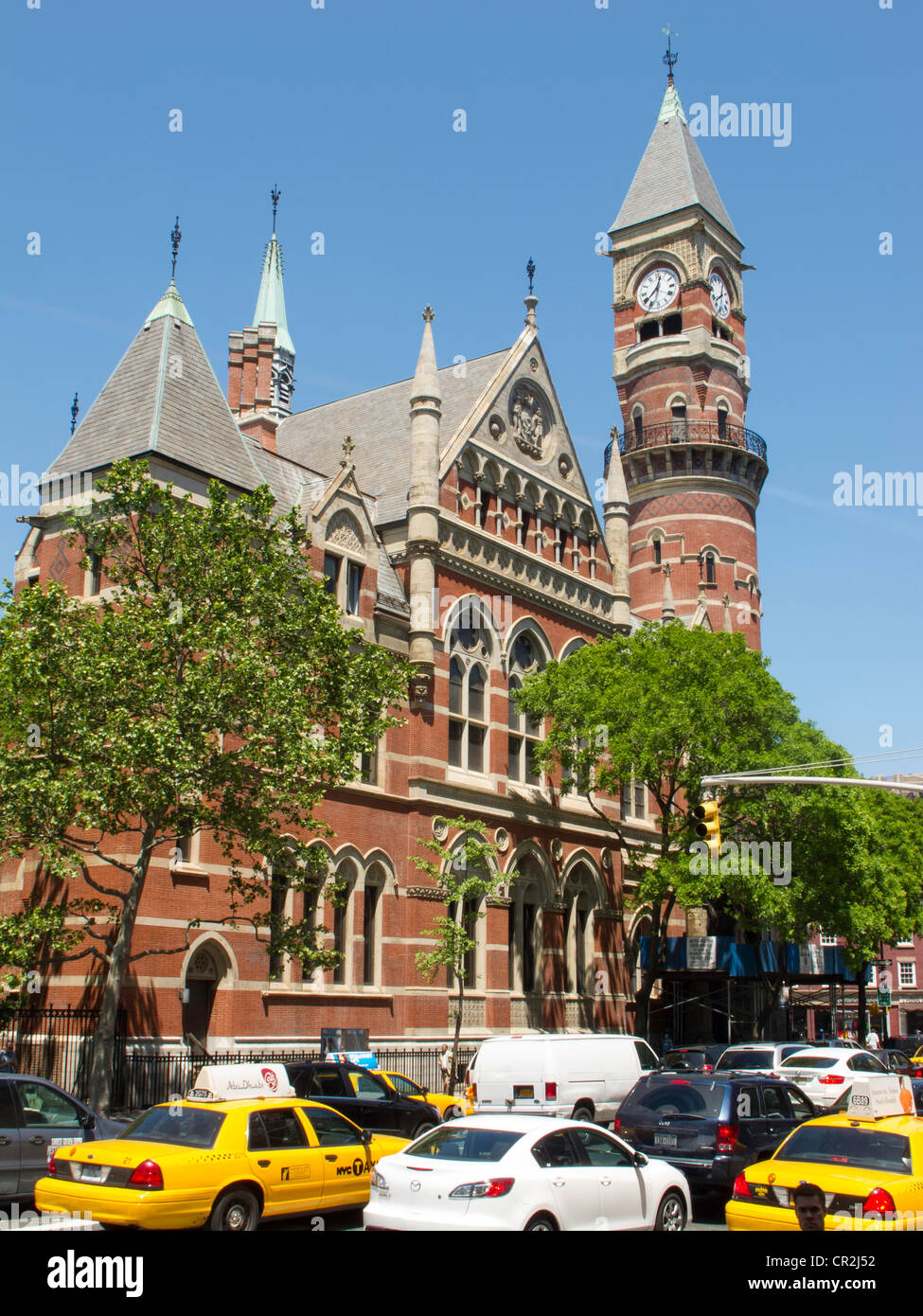 New york public library jefferson market branch hi-res stock ...