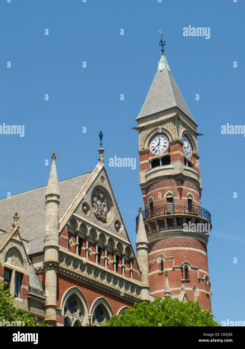 Jefferson Market Branch, New York Public Library, NYC Stock Photo - Alamy