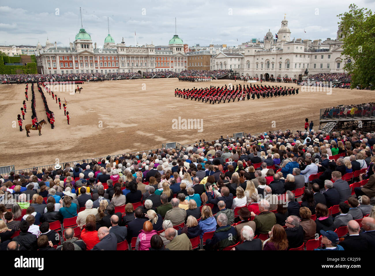 Trooping The Colour, Horse Guards Parade Stock Photo - Alamy