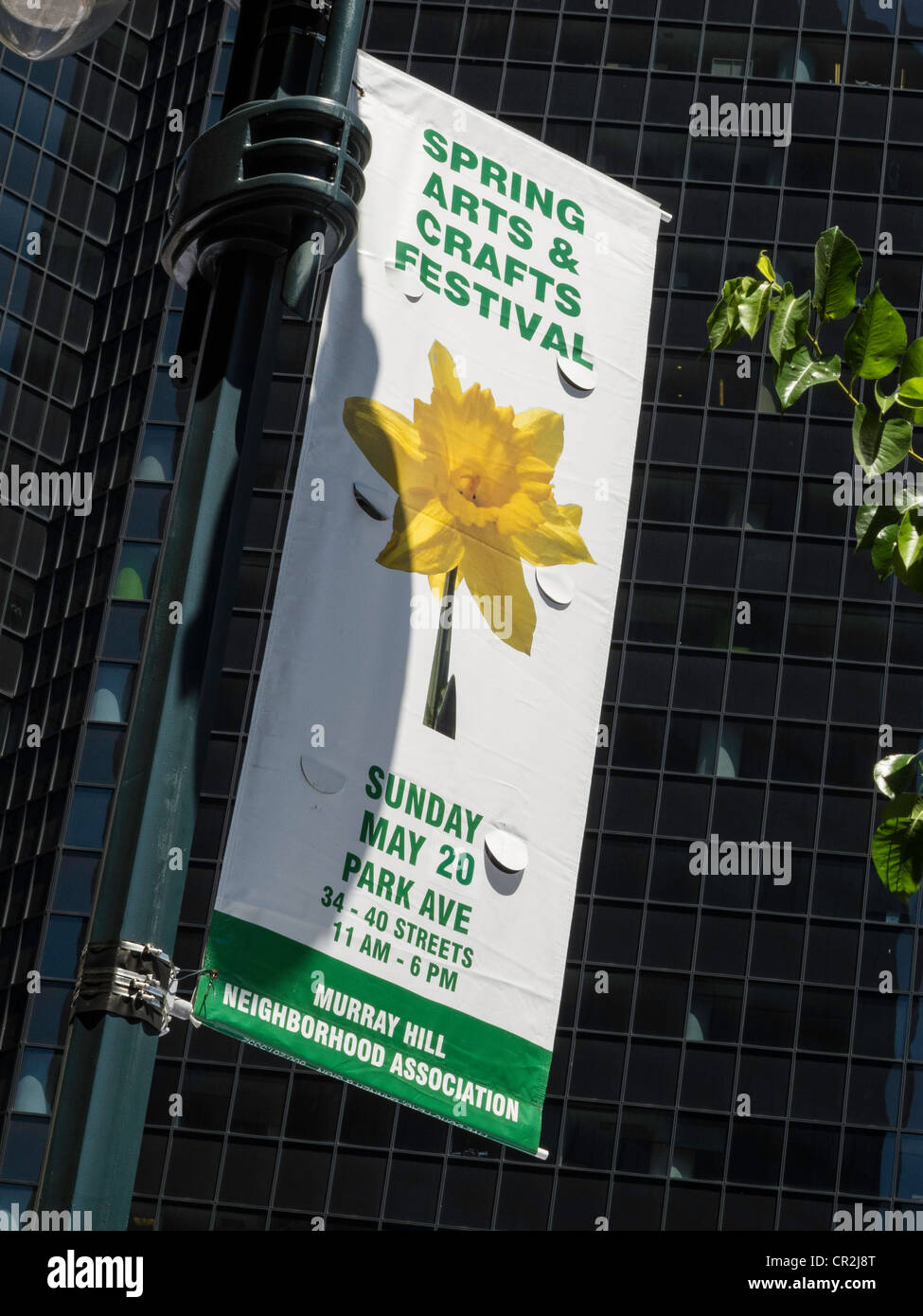 Murray Hill Street Fair Sign, NYC Stock Photo - Alamy