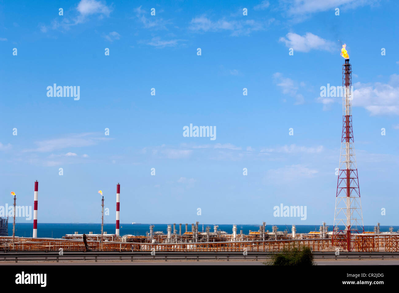 IRAN, Pars Special Economic Energy Zone Stock Photo - Alamy