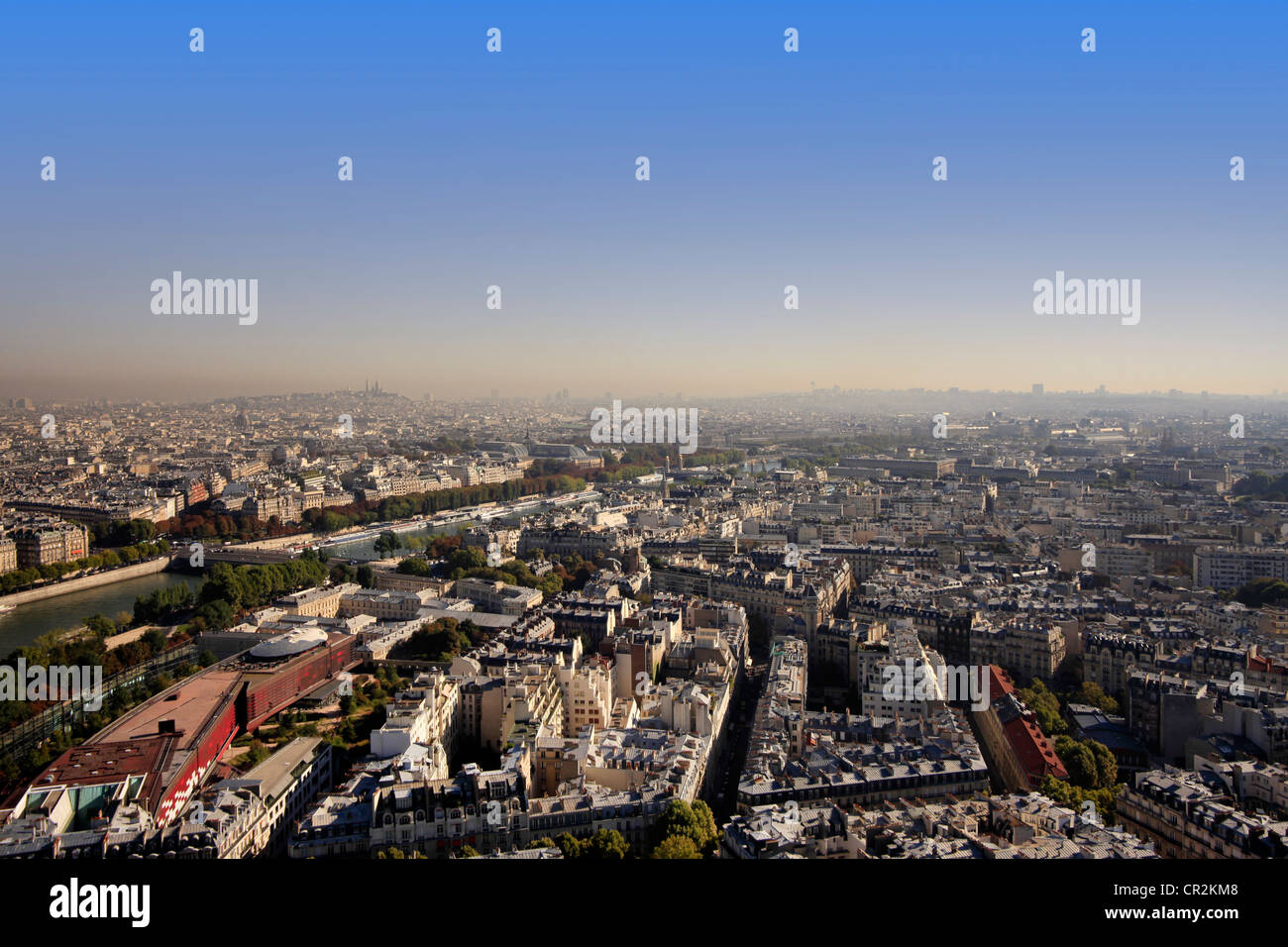 Paris aerial view stadium hi-res stock photography and images - Alamy