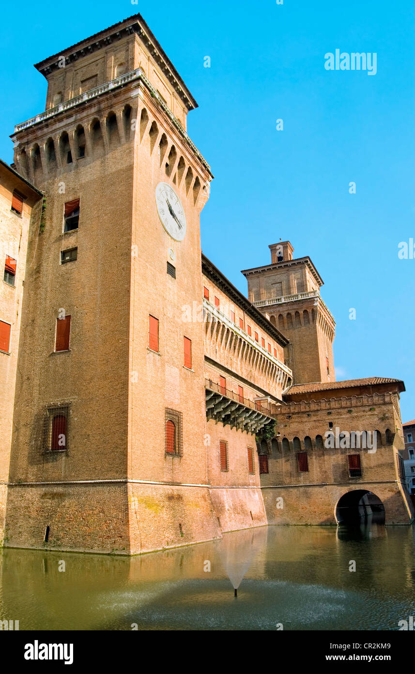 Estense Castle Ferrara Emilia Romagna High Resolution Stock Photography ...