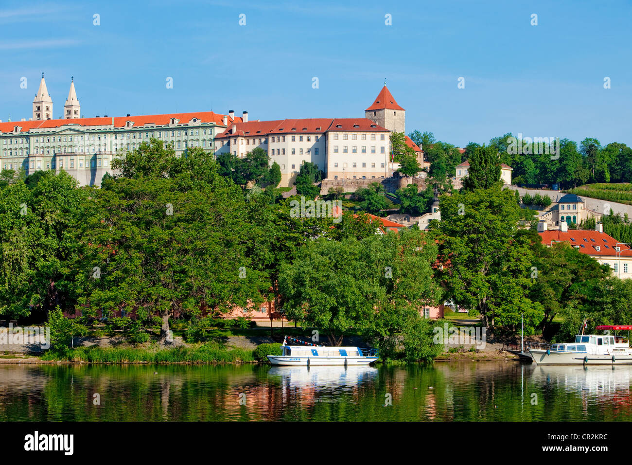 Vltava river boats hi-res stock photography and images - Alamy