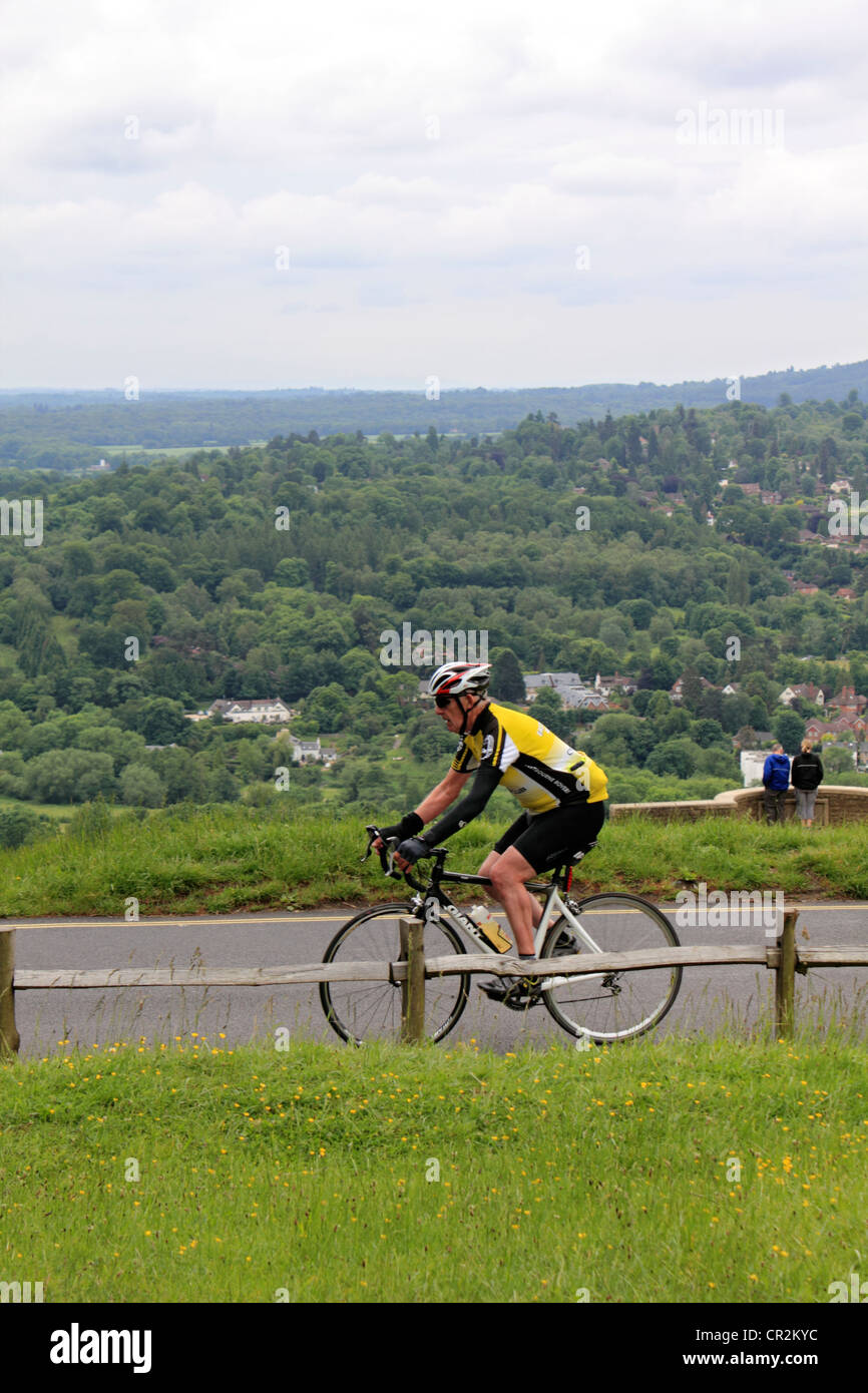 Surrey hill and bicycle hi-res stock photography and images - Alamy
