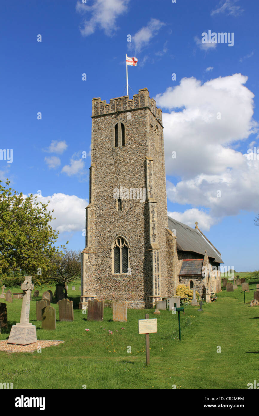 Church of St Lawrence South Cove Suffolk England UK Stock Photo - Alamy