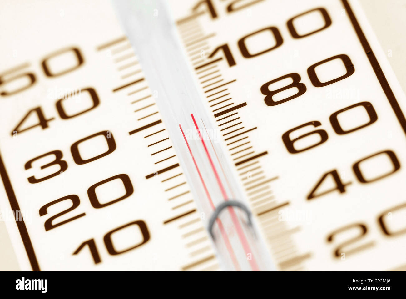 thermometer close up, weather concept Stock Photo - Alamy