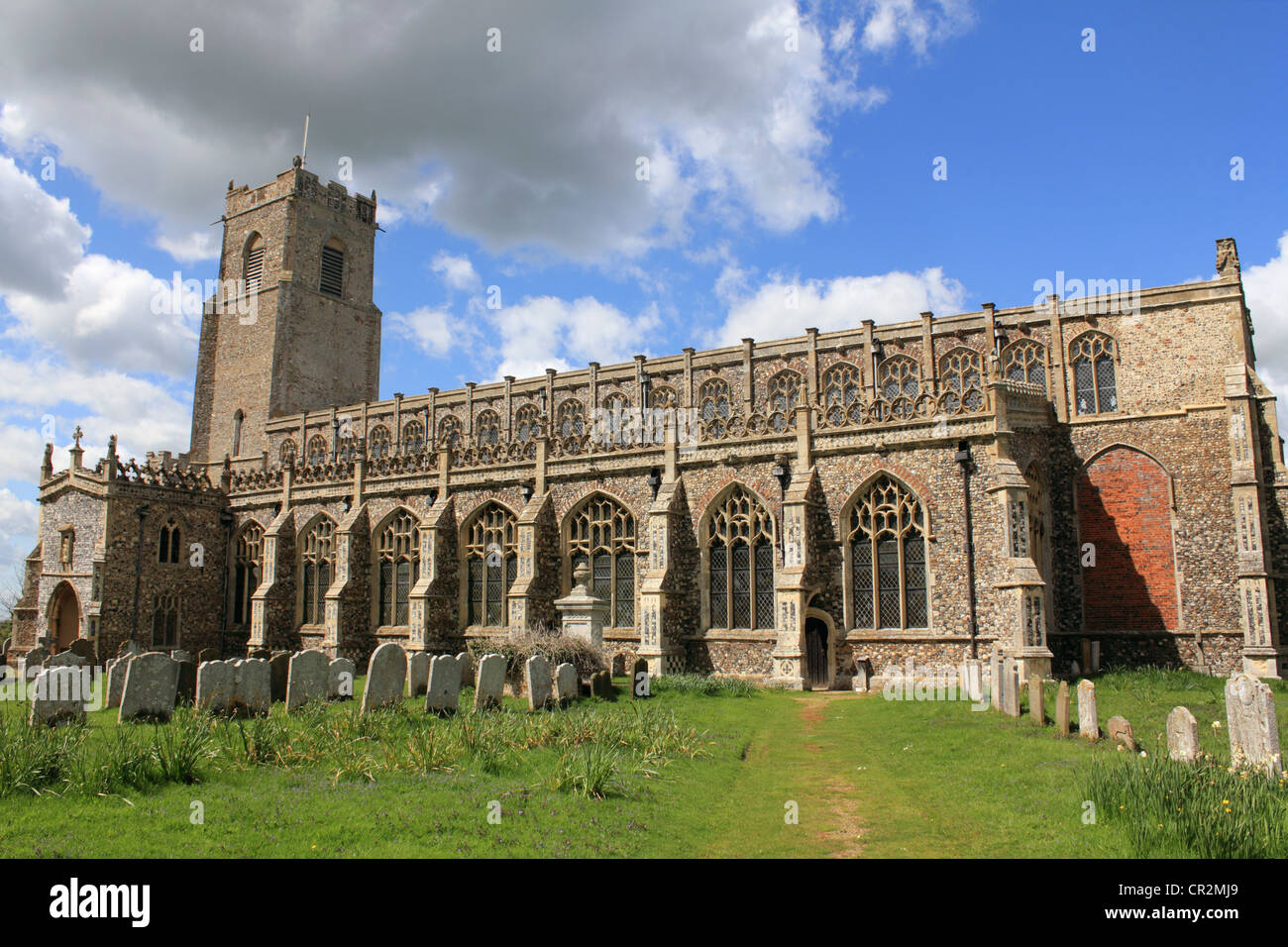 Holy Trinity church Blythburgh Suffolk England UK Stock Photo - Alamy