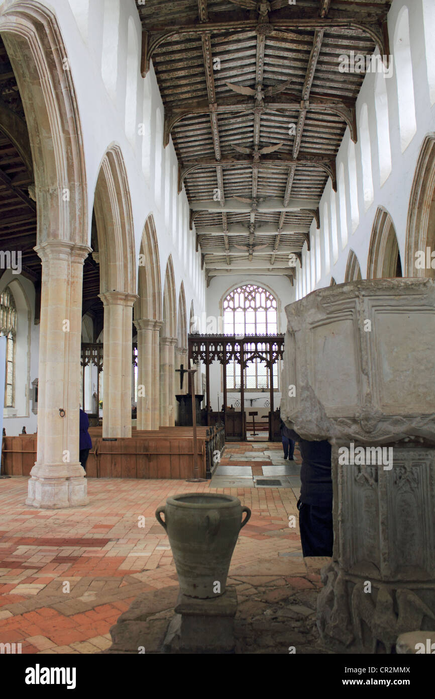 Holy Trinity church Blythburgh Suffolk England UK Stock Photo - Alamy