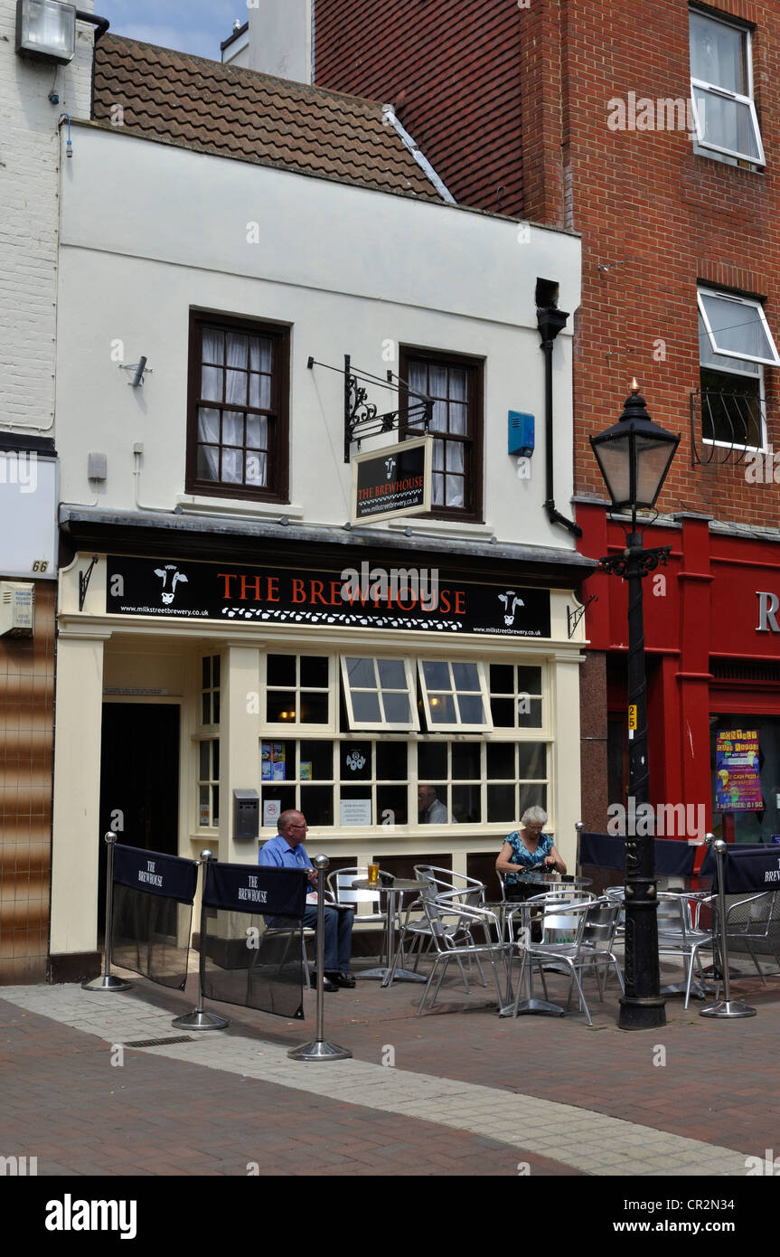 The Brewhouse is a small public house converted from a shop in the ...