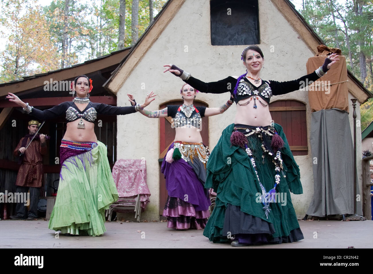 Belly Dancers Performing Stock Photo - Alamy
